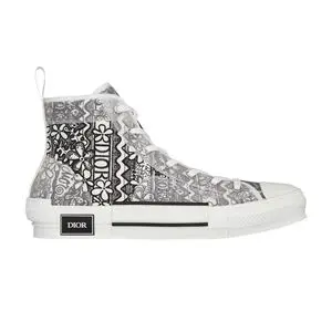 Dior B23 High Top Sneakers With Embroidery