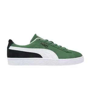 PUMA Pinstripe Sports Club X Suede Sneakers - Green