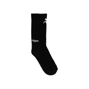 COURREGES Ac Sports Socks - Black
