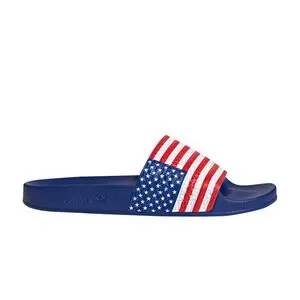 Adidas Adilette Usa Flag Slides