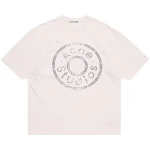 Acne Studios Button Logo Tee