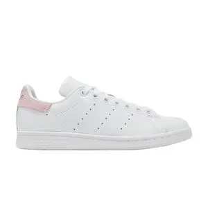 Adidas Stan Smith J Patchwork Heel Sneakers - White