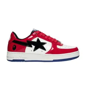 A BATHING APE Bapesta #1 M2 - Red