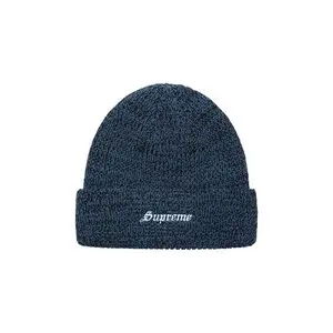 Supreme Twisted Loose Gauge Beanie - Blue