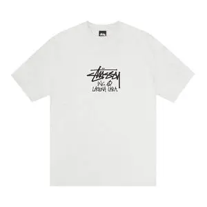 StÜssy Laguna Usa Tee - Cream