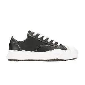 Mihara Yasuhiro Hank Og Sole Leather Low - Black