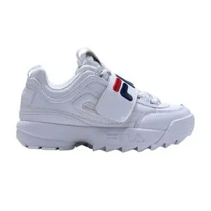 FILA Disruptor 2 Premium Aplique Sneakers - White