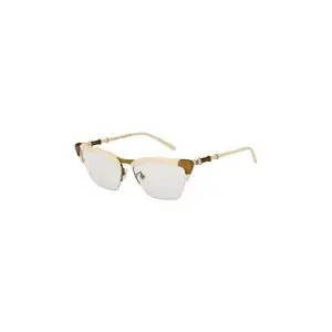 Gucci Semi-rim Cat Eye Sunglasses - White