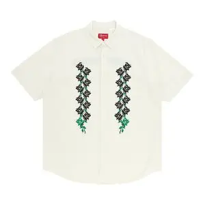 Supreme Needlepoint Short-sleeve Shirt