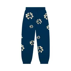DENIM TEARS X Cactus Plant Flea Market Wreath Sweatpants - Blue