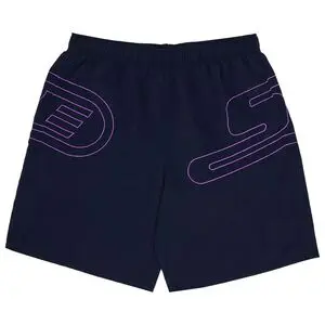Supreme Big Logo Nylon Short - Blue