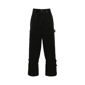 Off-White Strap Detail Canvas Carpenter Trousers