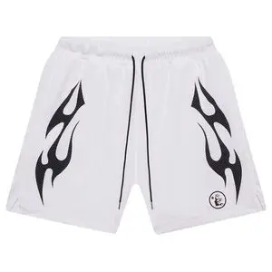 HELLSTAR Mesh Shorts - White