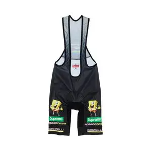 Supreme X Spongebob Squarepants X Castelli Cycling Bib - Black