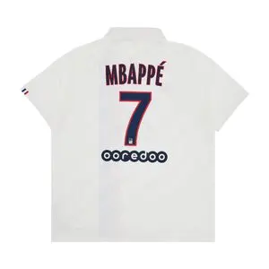 PARIS SAINT-GERMAIN Mbappé #7 Third Jersey - White