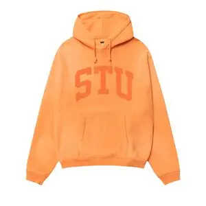 StÜssy Stu Appliqué Hoodie - Orange