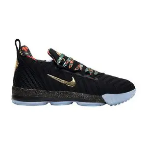 Nike Lebron 16 Kc Ps Watch The Throne Sneakers - Black