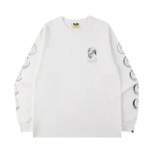 A BATHING APE Ape Head Moon Long-sleeve Tee