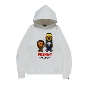 A BATHING APE X Pusha-t Baby Milo Pullover Hoodie