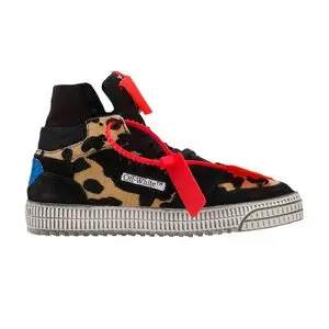 Off-White Off-court 3.0 Leopard Pony Hair Sneakers - Brown