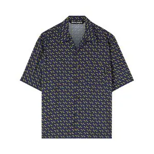Palm Angels Printed Bowling Shirt