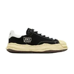 Mihara Yasuhiro Blakey Og Sole Vintage Canvas Low Sneakers - Black