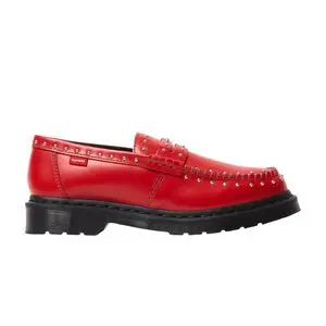 Dr. Martens Supreme X Penton Studded Loafer - Red