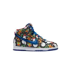 Nike Concepts X Sb Dunk High Ps 'ugly Christmas Sweater' 2017
