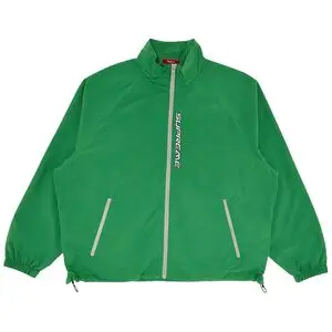 Supreme Contrast Zip Track Jacket - Green | Editorialist
