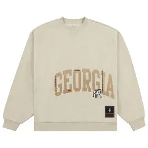 CACTUS JACK BY TRAVIS SCOTT Cactus Jack X Mitchell & Ness University Of Georgia Crewneck