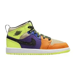 JORDAN 1 Mid Se Ps - Multicolor