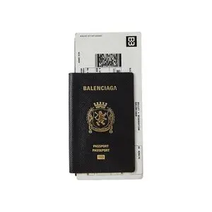 Balenciaga Passport Long Wallet 'passport Blue' Blue