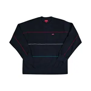 Supreme Multicolor Piping Pique Crewneck
