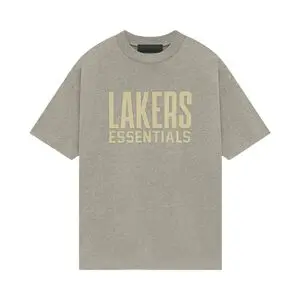 Fear Of God X Nba Los Angeles Lakers Tee Yello - Grey