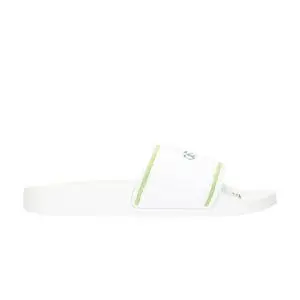 Off-White Logo Sliders - White