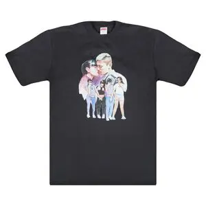 Supreme Kiss Graphic T-shirt - Black