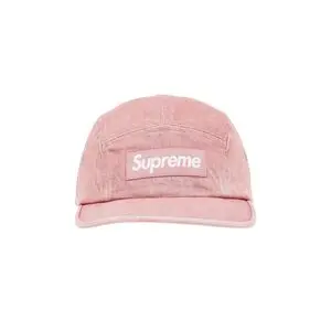 Supreme Denim Camp Cap - Pink