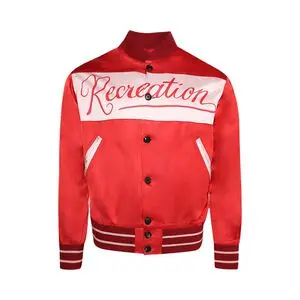 BODE Postcard Rally Jacket - Red