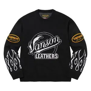 Supreme X Vanson Leathers Sweater