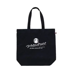 A BATHING APE Denim Tote Bag