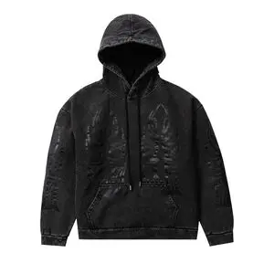 WHO DECIDES WAR Winged Logo Hooded Sweatshirt