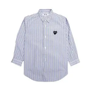 Play Comme Des Garcon Striped Shirt - Multicolor