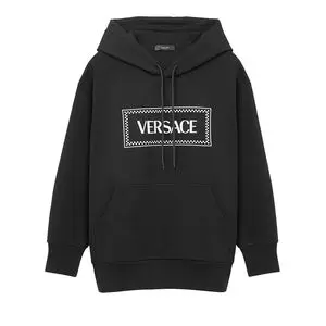 Versace Embroidered Sweatshirts Hoodies For Women