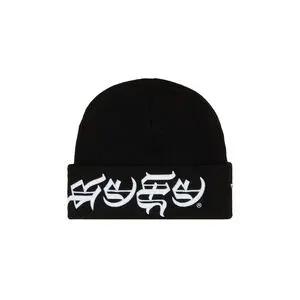 Supreme New Era Blackletter Beanie - Tan | Editorialist