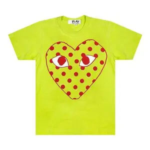 Play Comme Des Garcon Polka Dot Logo T-shirt