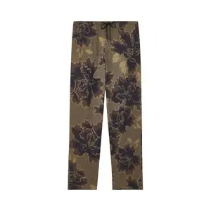 Dries Van Noten Floral Jacquard Drawstring Pant