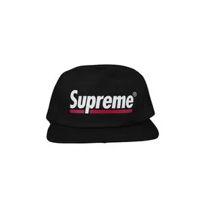 Supreme 5-panel Cap - Black