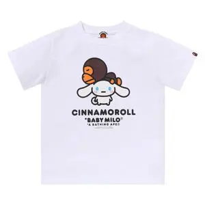 A BATHING APE X Cinnamoroll Baby Milo Tee - White