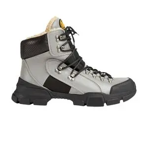 Gucci Flashtrek High Top Sneakers - Silver