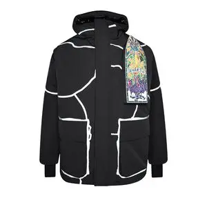 WHO DECIDES WAR X Add Hooded Down Parka